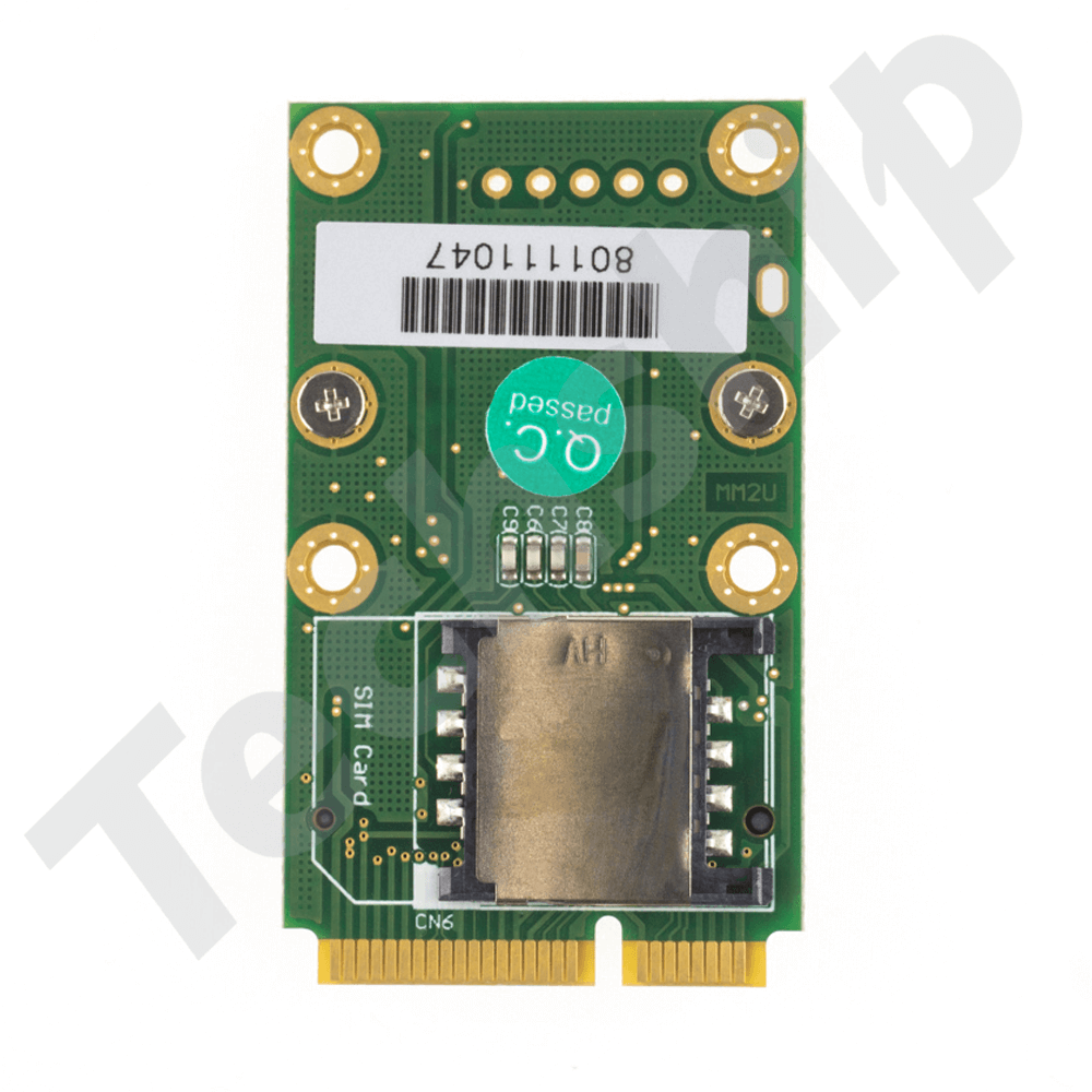 Mini PCI Express half- to full-size adapter with SIM slot - 10043 ...